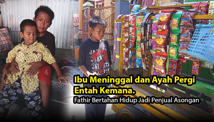 Fathir, 12 Tahun Sudah Jadi Penjual Asongan Demi Nenek dan Adiknya ...